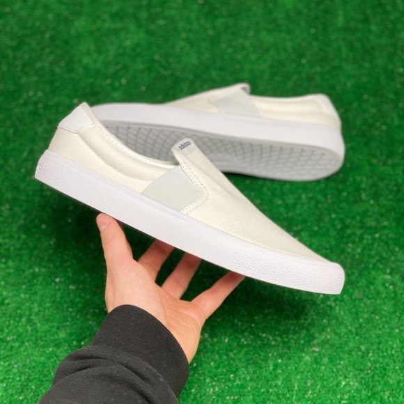 adidas | Shoes | Adidas Vulc Raid3r Low Mens Slip On Casual Shoes White Hp6555 New Multi Sz ...